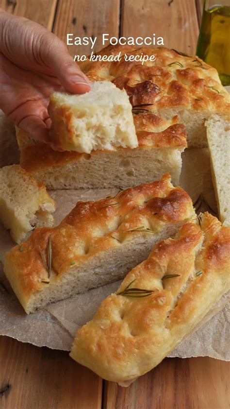 Super Easy No Knead Focaccia Artofit