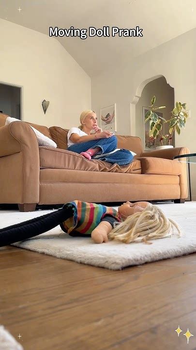 Moving Doll Prank🤣🤣 Prank Funny Scared Funnyvideos Reaction Youtube