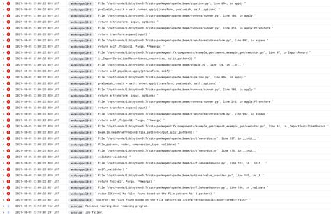 Span Doesnt Work As Expected With Gcs · Issue 4273 · Tensorflowtfx