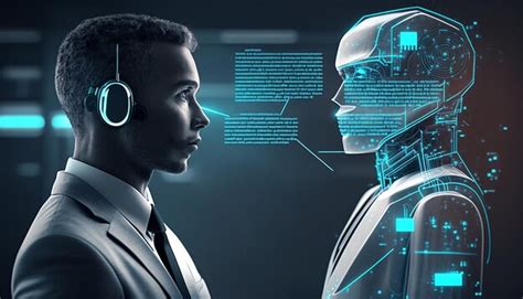 Premium Photo A Robot And A Robot Are Facing Each Other