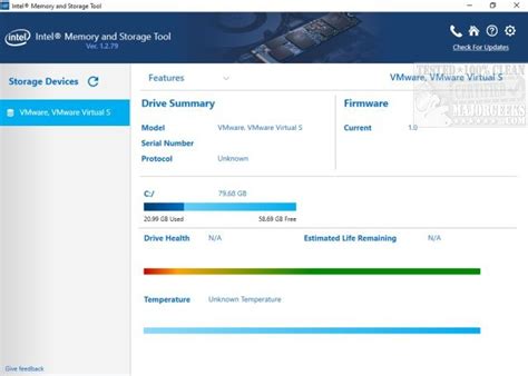 download intel memory and storage tool majorgeeks