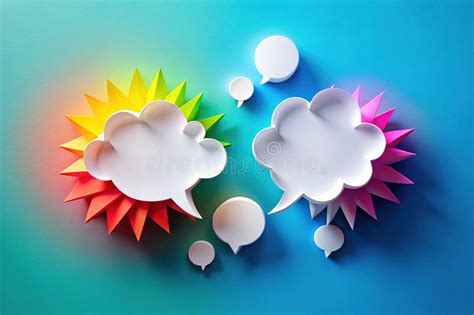 Dynamic Faq Visuals Colorful Speech Bubbles For Engaging Information