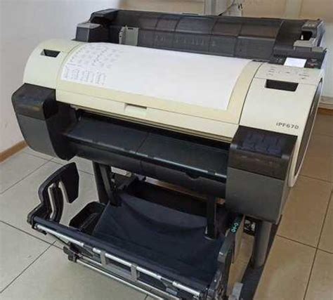 Плоттер Canon IPF670 + подставка | Festima.Ru - Мониторинг объявлений