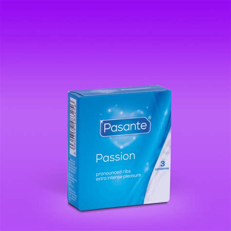 Pasante Passion Condoms 3 Pack
