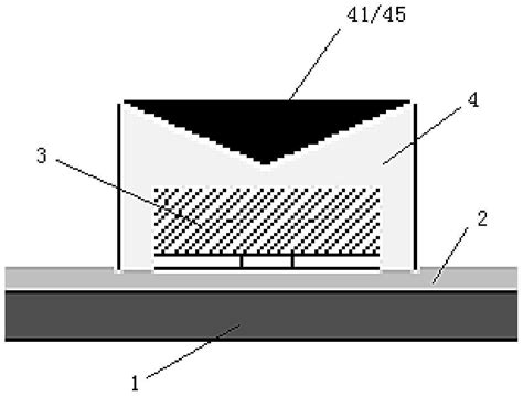 一种高光效的四面出光csp封装结构及其制作方法与流程