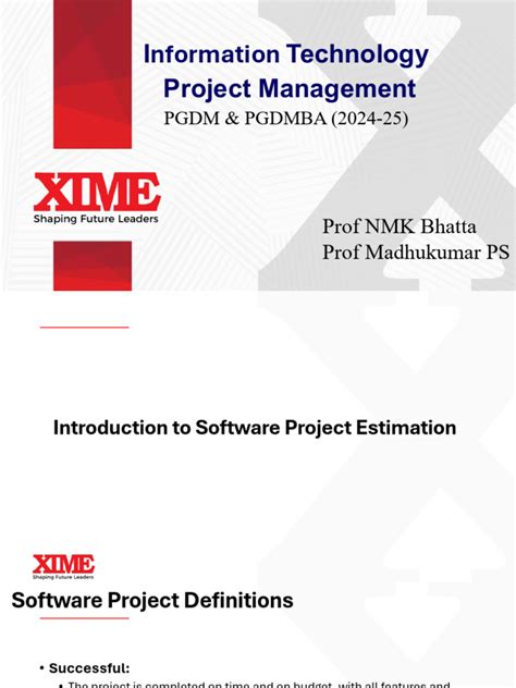 Module 3 Estimation And Planning Handbook Pdf