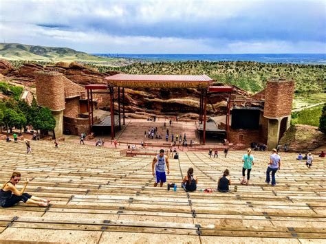 Red Rock Amphitheater Colorado Red Rock Amphitheatre Colorado