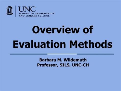 Ppt Evaluation Methods Overview And Usage Scenarios In Various Archives Powerpoint