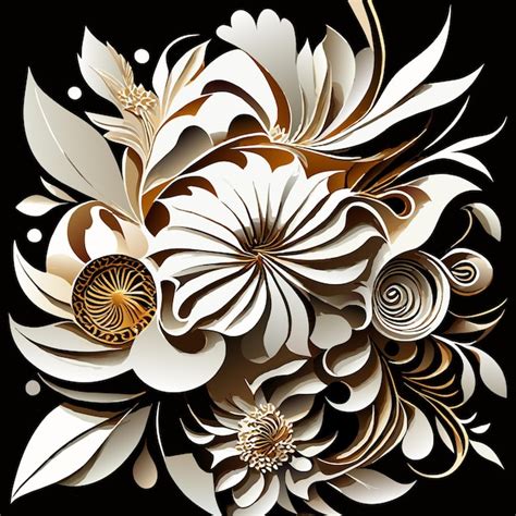 Premium Vector Natures Elegance In Digital Art