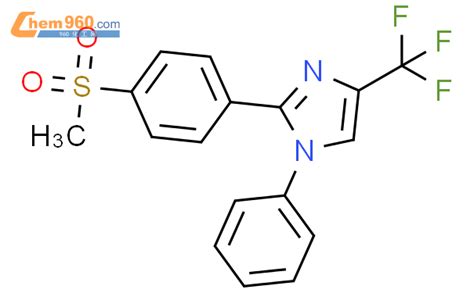 189297 05 0 1H Imidazole 2 4 Methylsulfonyl Phenyl 1 Phenyl 4