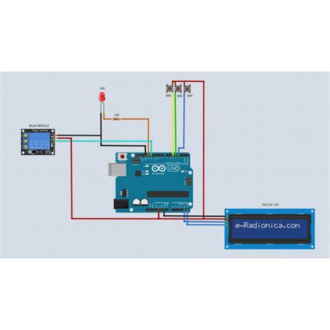 Coding Untuk Projek Arduino Esp Nodemcu Dengan Litar Lengkap