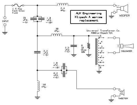 Klipsch Crossover Schematic Images Photos Mungfali