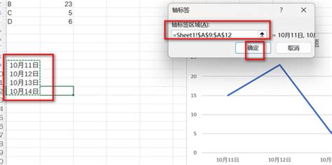 折线图横坐标轴数据怎么设置 360新知