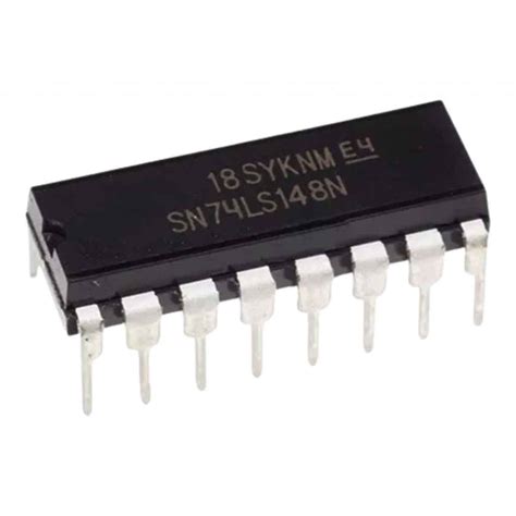 74148 74ls148 Codificador Prioritario De 8 A 3 Líneas Sieeg Ingeniería