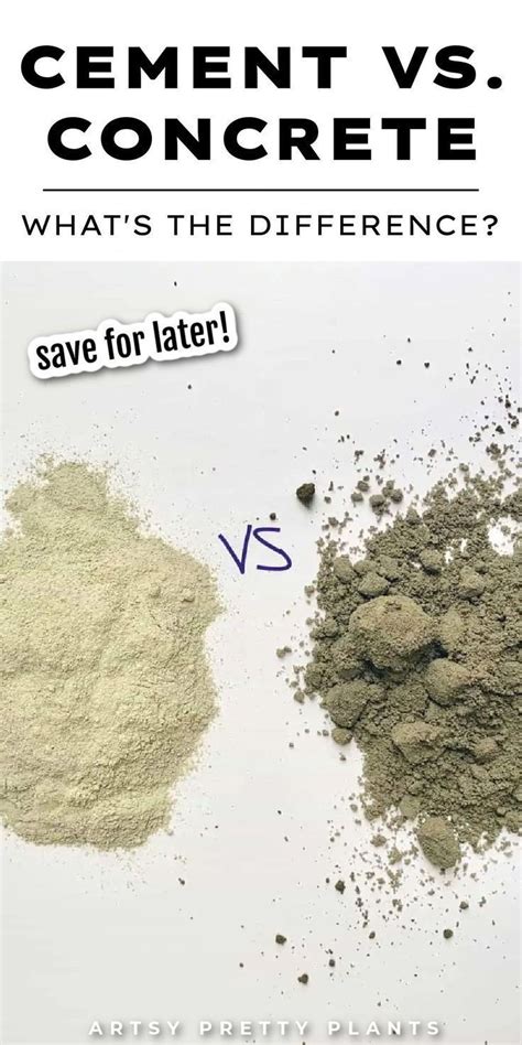 Best 13 Cement Vs Concrete Heres The Difference Artofit