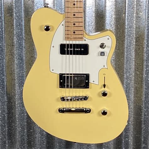 Reverend Chris Freeman Powder Yellow Guitar 66564 Specialty Traders
