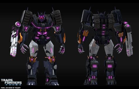 Glarson Trawert Transformersprime Fan Made Tarn 3d Model Blender