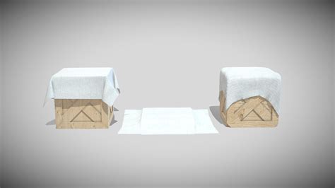 Box Crates Cloths Pack A1 Download Free 3d Model By Kj Kj3dx