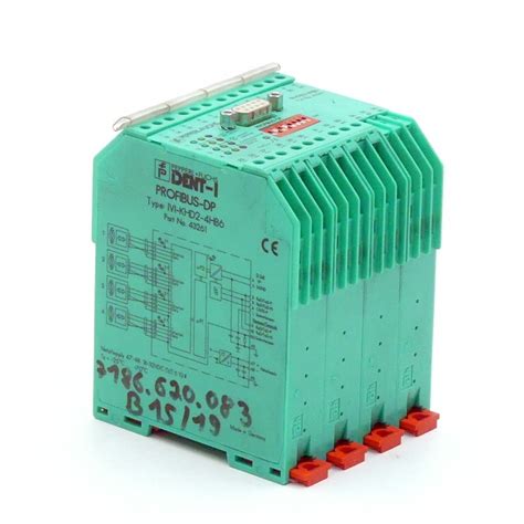 Maschinenteil24 Pepperl Fuchs Profibus Dp Ivi Khd2 4hb6 Buy Online