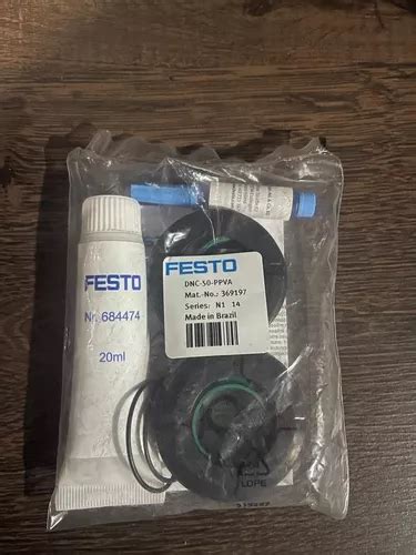 Kit Reparo Festo Dnc 50 ppva Cód 369197 MercadoLivre