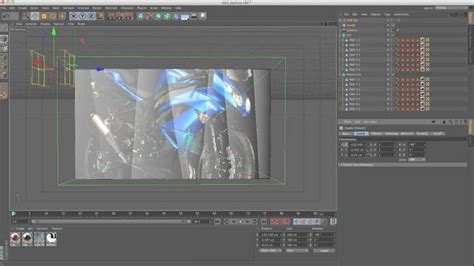 Camera Mapping Textures Onto Fracture And Cloner Objects In Cinema 4d