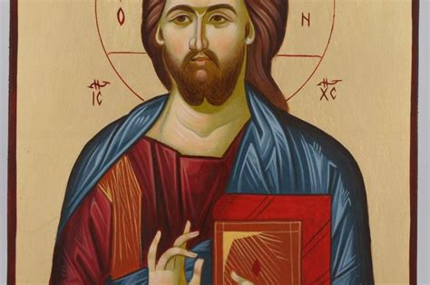 Jesus Christ Pantocrator Icon Orthodox Icons Blessedmart