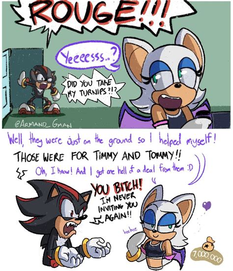 Rouge Vists Shadows Island Sonic The Hedgehog Know Your Meme