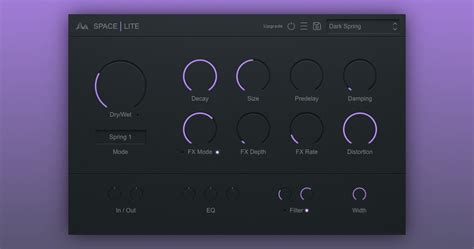 Space Lite Free Reverb Effect Plugin By Cymatics VST AU AAX DawCrash