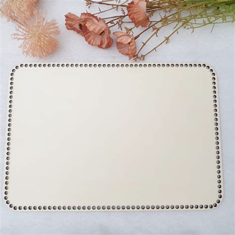 Base Bois Rectangle 40x50cm Trous 5mm Lou Passion