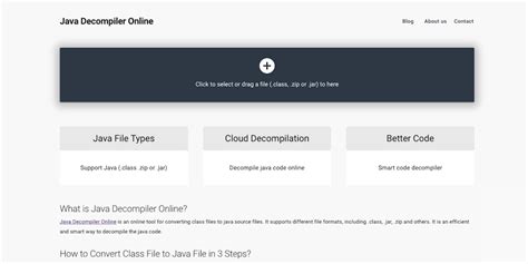 Java Decompiler Online A Tool For Converting Class Files To Java