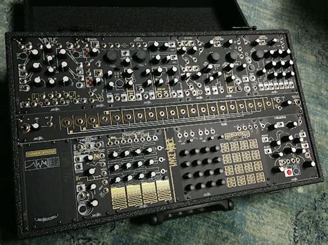 Matrixsynth Make Noise Black And Gold Shared System Modular Synthesizer