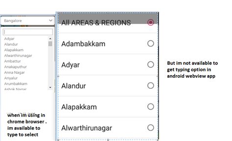 Android I Want To Use A Drop Down And Also Text Input Stack Overflow