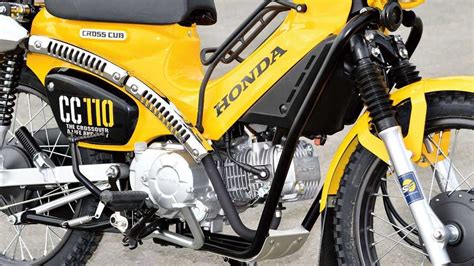 Apik Gaya Honda Cross Cub 110 Untuk Motoris Yang Doyan Mancing