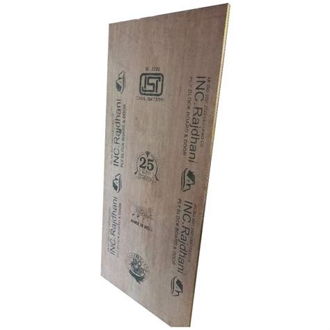 Poplar 12mm Flush Door Plywood Board For Doors At Rs 120 Square Feet