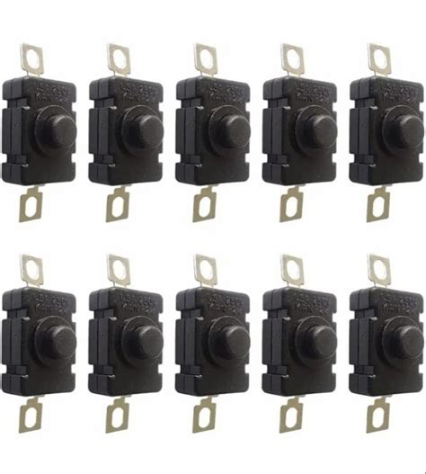 Self Locking Switch Dc 260v 15 A Tactile Tact Switch 2pin On Off Push Button Switch Diy At ₹ 4