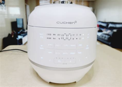 스텐전기압력밥솥 6인용밥솥 쿠첸121 A20