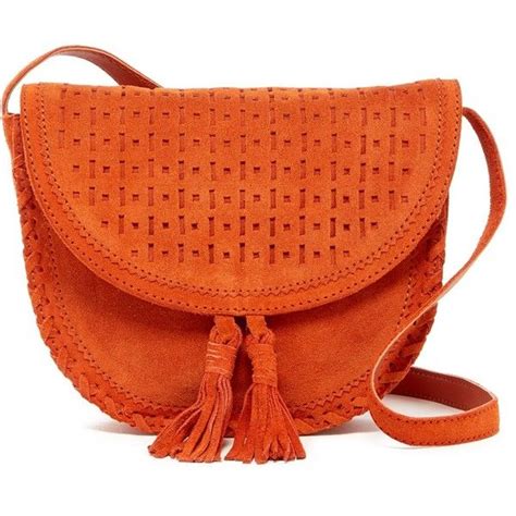 Shiraleah Emma Mini Suede Saddle Crossbody Bag Purses Crossbody