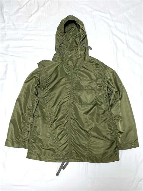 Engineered Garments Sonor Shirt Jacket In Flight Satin Gem