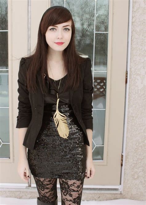 Sequins And Patterned Tights Scrolller