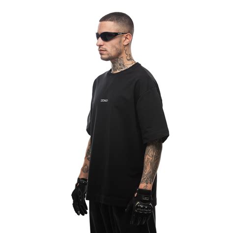 Zrd T Shirt Grass Logo Black