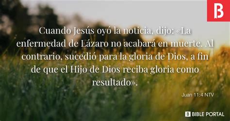 Juan 11 4 NTV Bible Scripture Image Bible Portal
