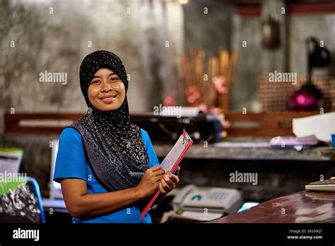 Youre Always Welcome Here Portrait Of A Smiling Muslim Thai Woman