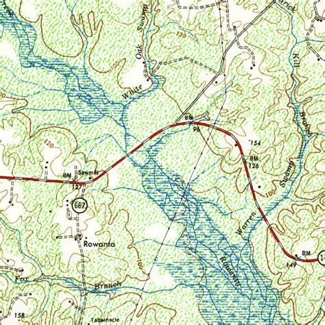 Petersburg Va 1946 62500 Scale Map By United States Geological