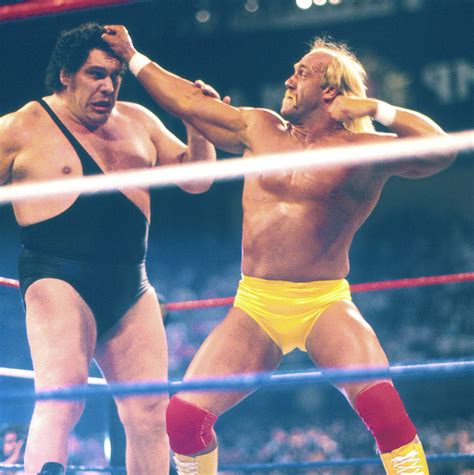 Andre O Gigante Vs Hulk Hogan Body Slam