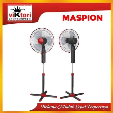Jual Kipas Maspion Ex 160s Kipas Angin Berdiri Stand Fan 16 Inch