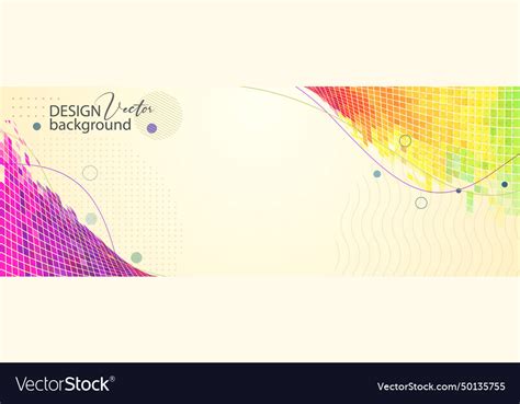 Gradient Geometric Background Royalty Free Vector Image