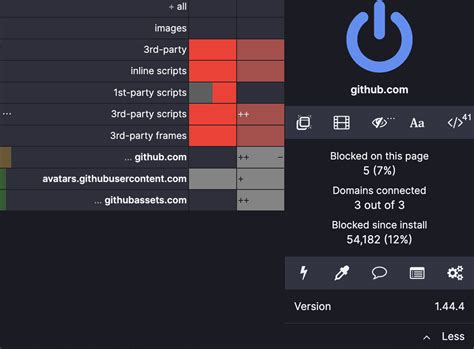 ublock origin popup pane does not render correctly orion public issue