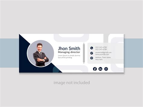 Email Signature Graphic By Graphicsvan · Creative Fabrica