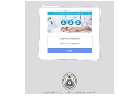 Github Mahreen Asama Hospital Management System Login A Login Form