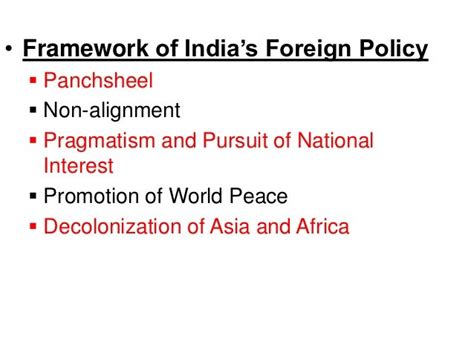 Indian Foreign Policy Presentation